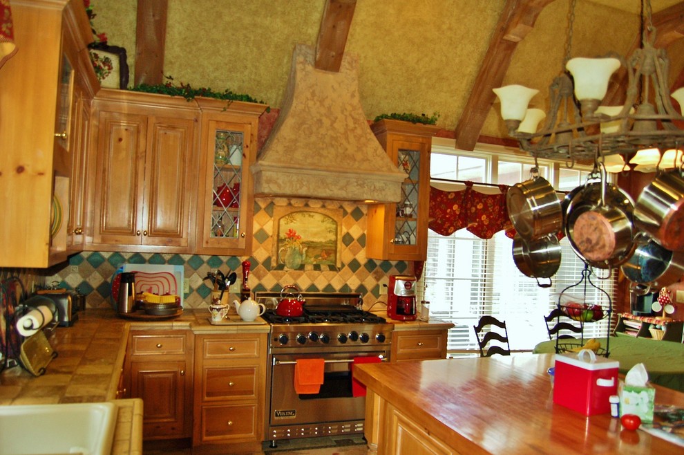 French Country 'Farm Kitchen' - Mediterranean - Kitchen - Other - by ...