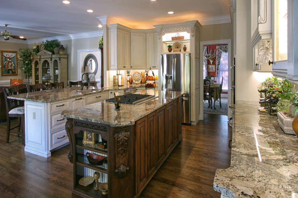 French Country Flair - Traditional - Kitchen - Charlotte - by Walker ...