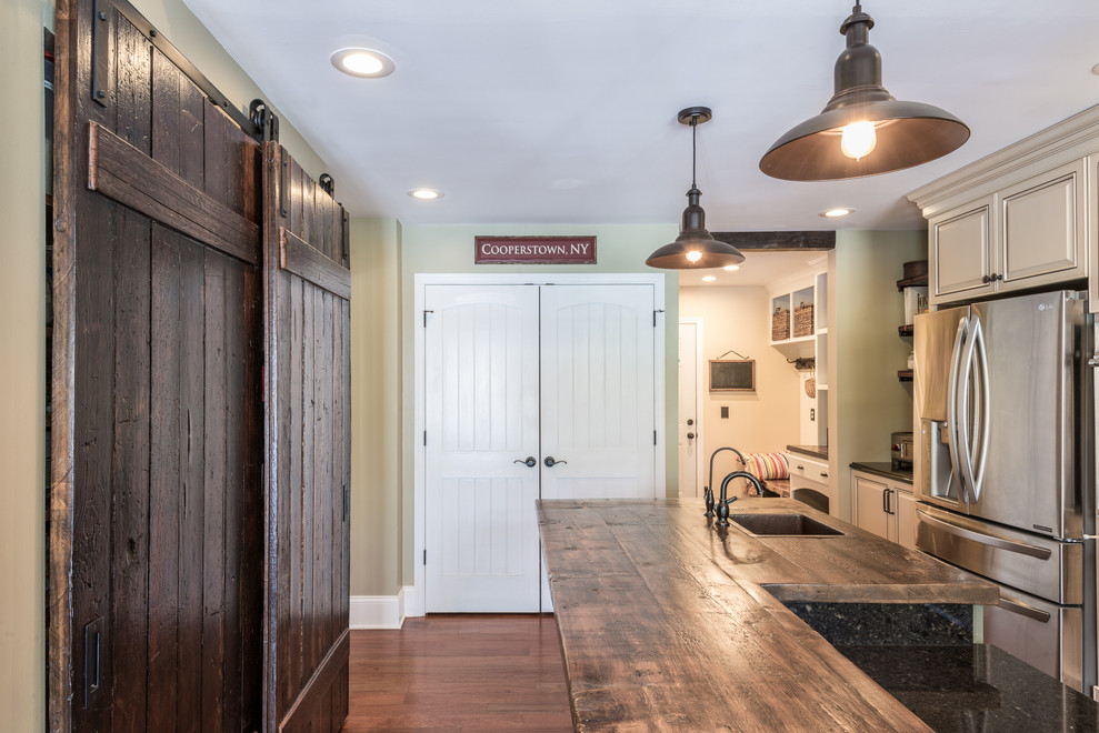 French Country Kitchen in Clifton Park - Farmhouse - Kitchen - Other ...