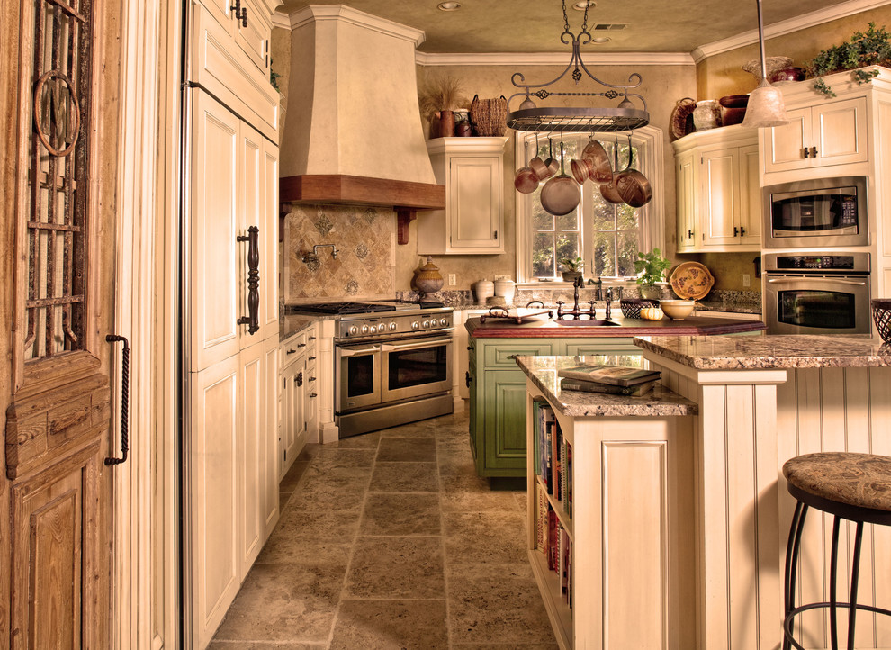 French Country Maison - Traditional - Kitchen - Atlanta - by Denise ...