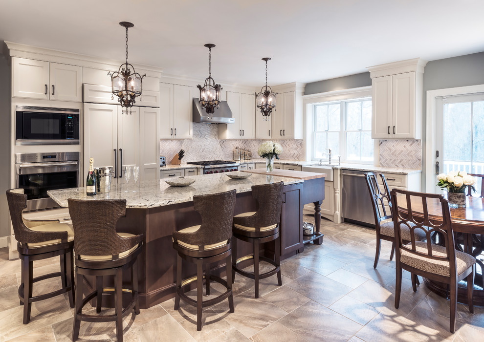 French Flair Kitchens - Transitional - Kitchen - New Orleans - by User ...