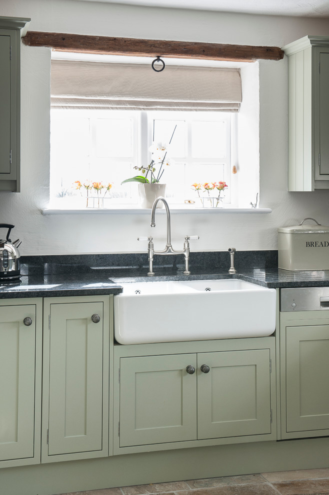 French Grey Three Ways - Farmhouse - Kitchen - Kent - by J M Interiors ...