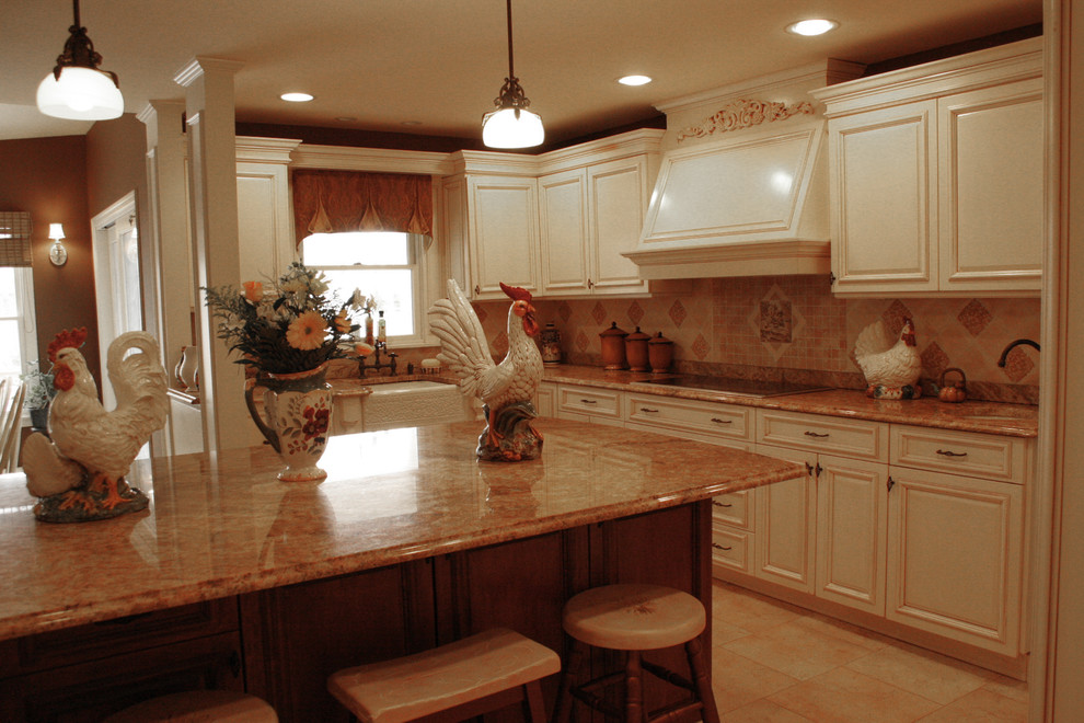 French-Inspired kitchen - Traditional - Kitchen - New York - by A ...