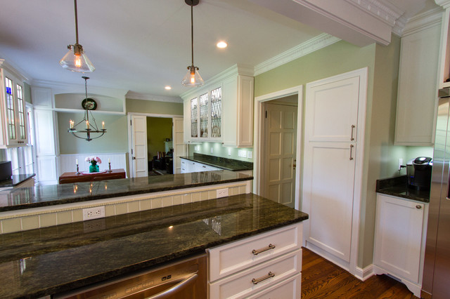 French Normandy Kitchen - Traditional - Kitchen - Cleveland - by Shaker ...