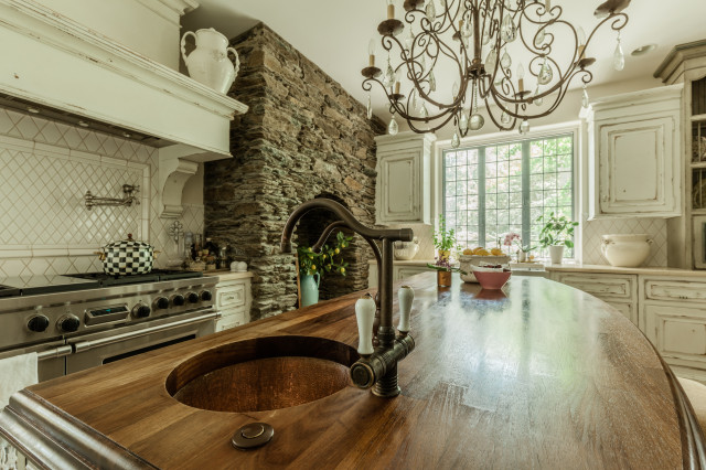FRENCH PROVINCIAL KITCHEN DESIGN - Traditional - Kitchen - New York ...