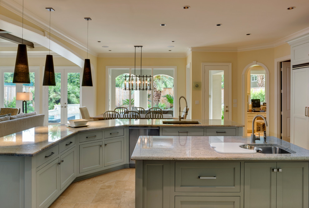 French Transitional - Kitchen - Houston - by Frankel Design Build | Houzz