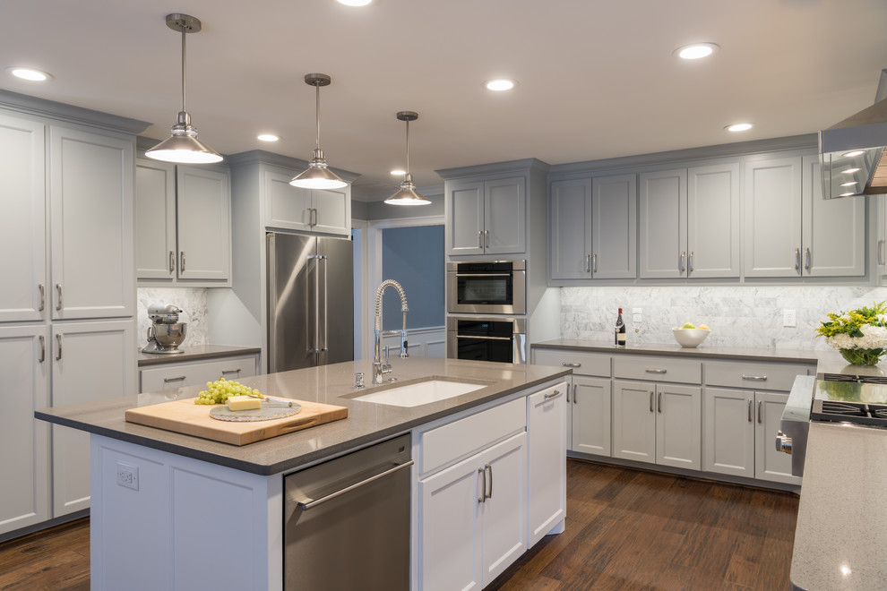 Fresh Plano Kitchen Remodel - Contemporary - Kitchen - Dallas - by BGI ...