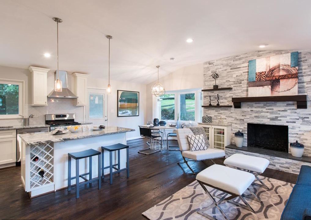 Fresh Take on Modern - Modern - Kitchen - DC Metro - by New Vision ...