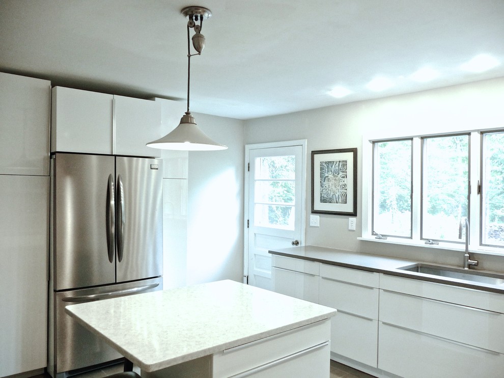 FROM UNWORKABLE TO WORKABLE - Contemporary - Kitchen - New York - by ...