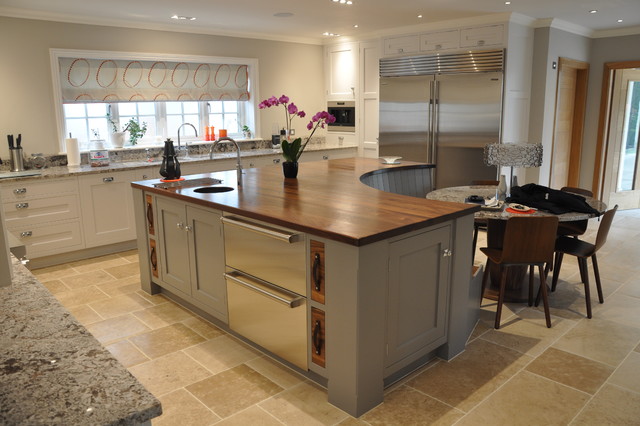 Full Height Kitchen, Radlett - Contemporary - Kitchen - Hertfordshire ...