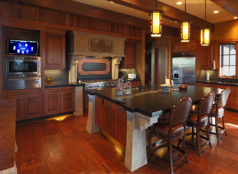 Fully Automated Kitchen - Rustic - Kitchen - Portland - by Technology ...