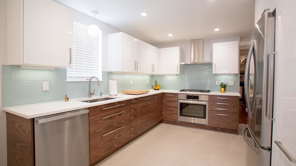 Fully Completed Sektion Kitchen _ Jersey City - Contemporary - Kitchen ...