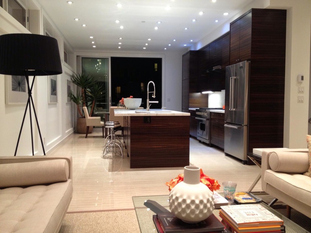 Fumed Eucalyptus Kitchen - Modern - Kitchen - San Francisco - by DRB ...