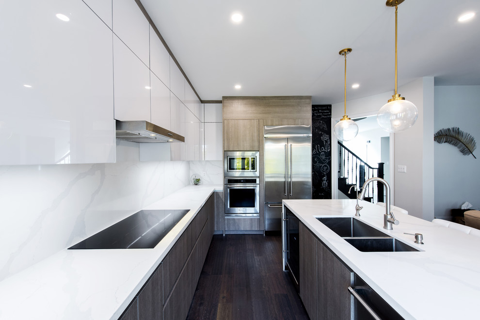 Fun Modern Leicht Kitchen - Modern - Kitchen - Toronto - by Leicht ...