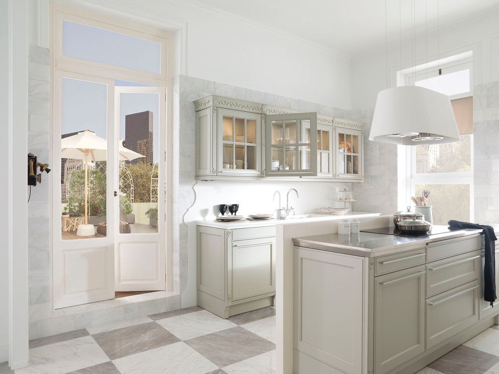 G445 Verde Cedro / Arcilla - Moderno - Cocina - Nueva York - de ...