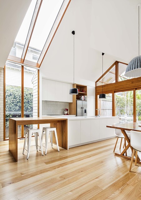 Gable House - Modern - Kitchen - Melbourne - by Sheri Haby Architects ...