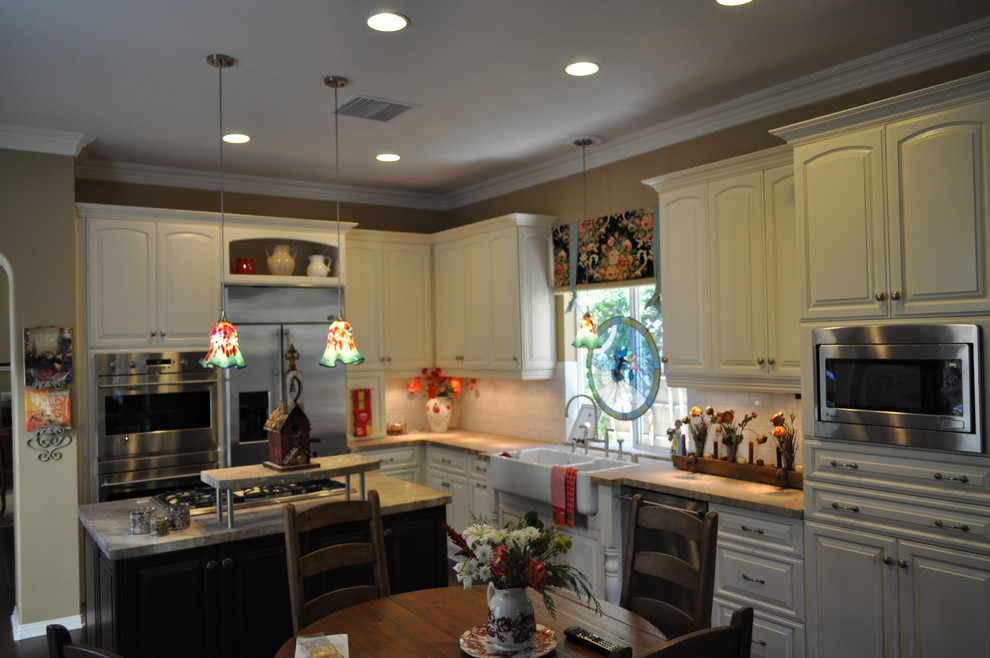 Galina Residence - Traditional - Kitchen - Los Angeles - by Legacy ...