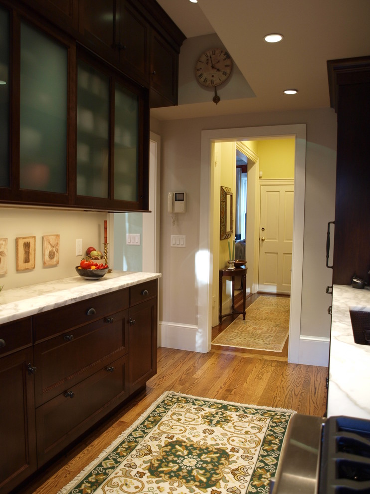 Galley Kitchen - Traditional - Kitchen - Boston - by Michael Kim ...