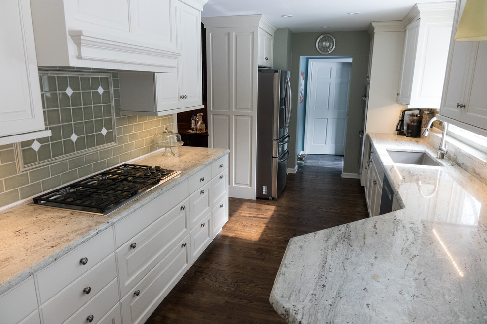 Galley with a View - Traditional - Kitchen - Kansas City - by Orion ...