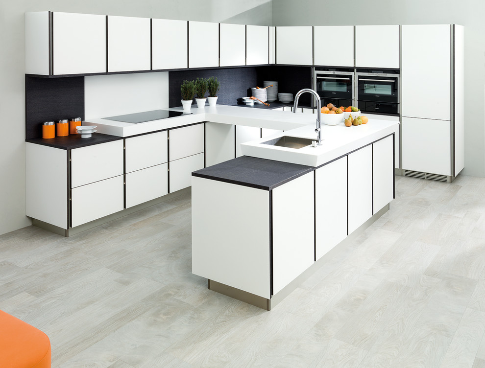 GAMMA LINE: G926, Textured Gloss Blanco, Roble Coco Vintage - Kitchen ...