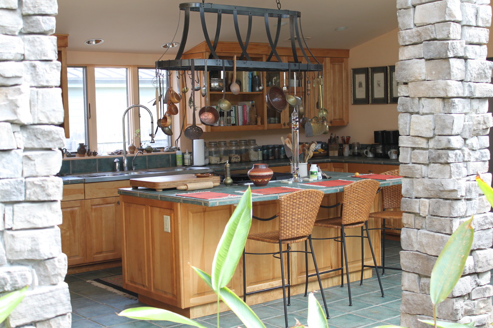 Garden Atrium - Traditional - Kitchen - DC Metro - by Sustainable ...