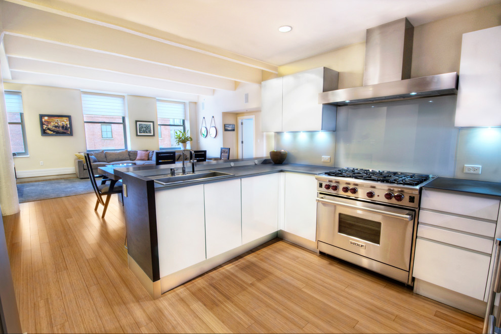 Garden Street Lofts #201 - Modern - Kitchen - New York - by Hudson Place Realty | Houzz UK