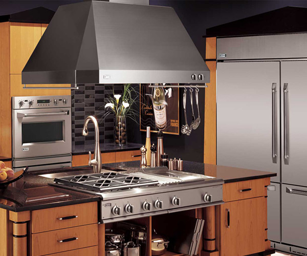 GE Monogram Biedermeier Kitchen - Contemporary - Kitchen - Louisville ...