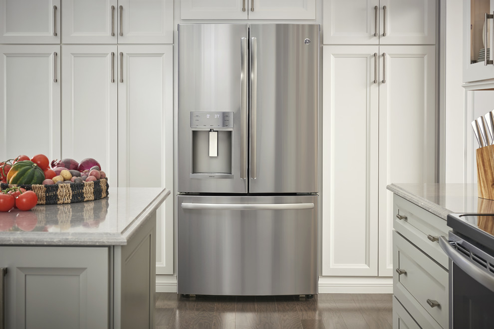 GE Profile French-Door Refrigerator - Traditional - Kitchen ...