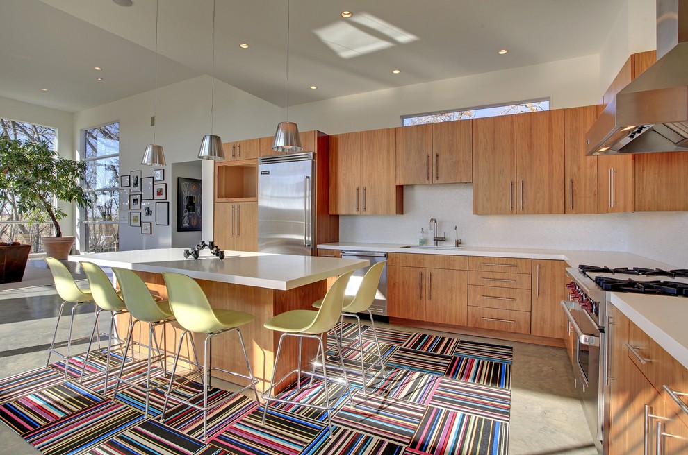 Geometric Home - Modern - Kitchen - Minneapolis - by Spacecrafting ...