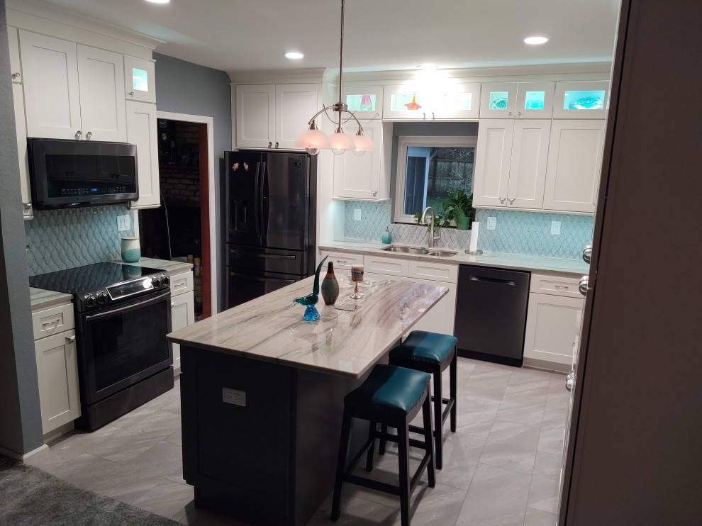 Georgia Kitchen Project - Modern - Kitchen - Miami - by Jette Custom ...