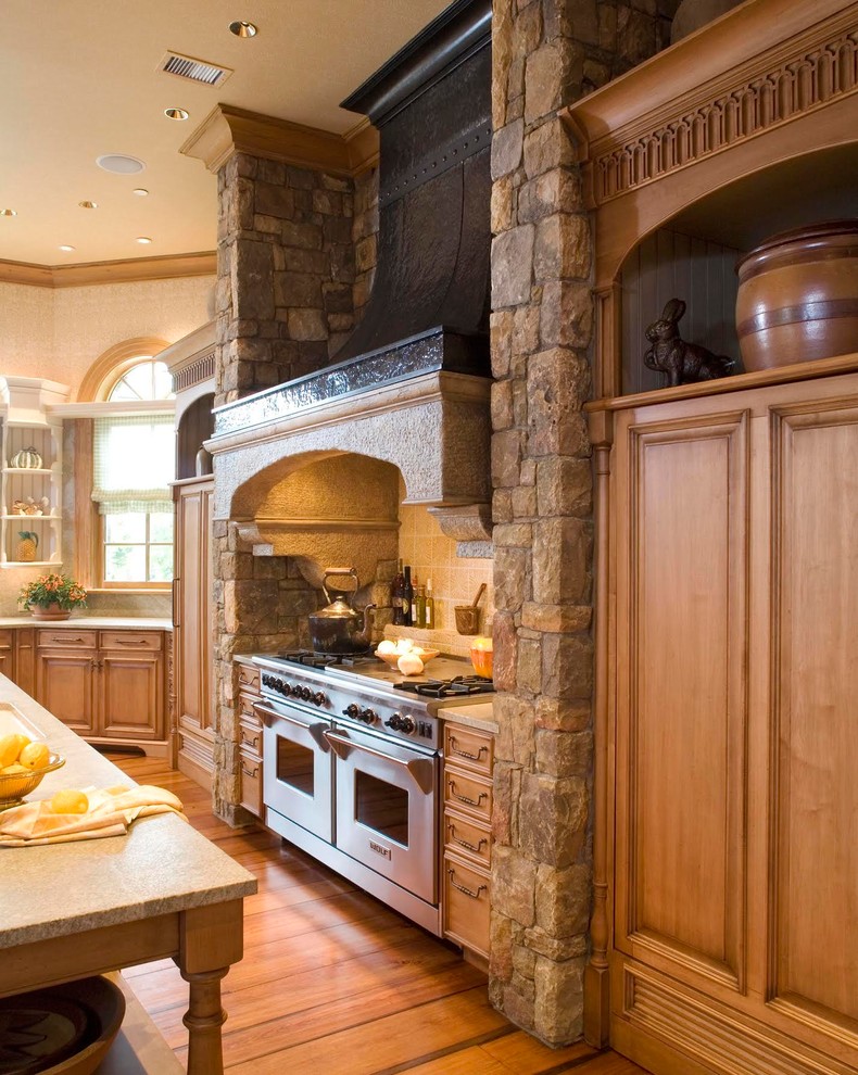 Georgian Colonial Kitchen - Rustic - Kitchen - DC Metro - by Portfolio ...