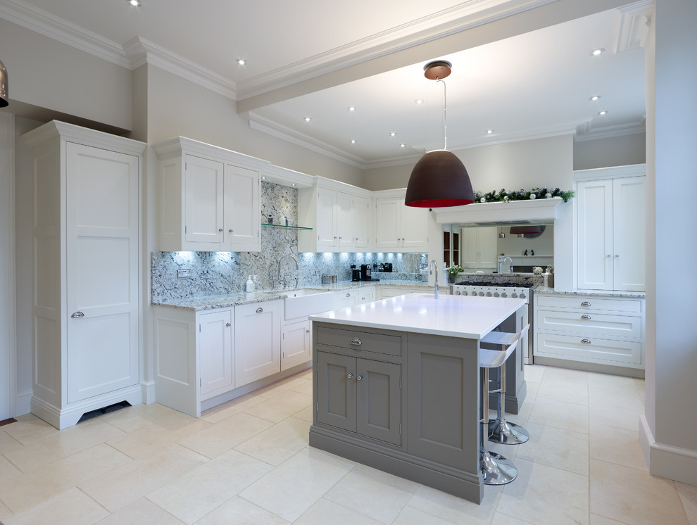 Georgian Kitchen, Leamington Spa - Traditional - Kitchen ...