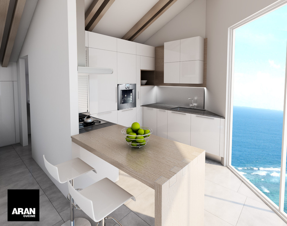 GH-Custom Kitchen Design - Contemporary - Kitchen - Los Angeles - by Aran Cucine Los Angeles | Houzz