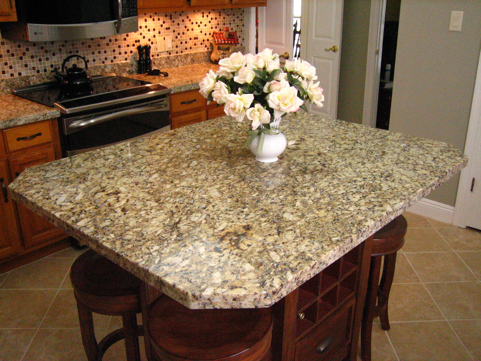 Giallo Napoleone Kitchen - Traditional - Kitchen - Miami - by Stone ...