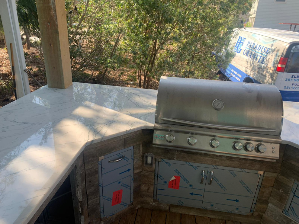 Giotto Quartzite Countertops — Outdoor Kitchen - Kitchen - Other - by ...