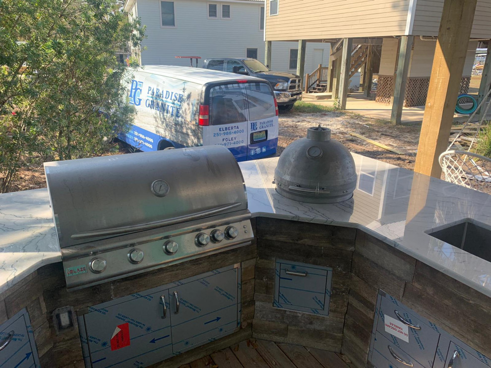 Giotto Quartzite Countertops — Outdoor Kitchen - Cuisine - Autres ...
