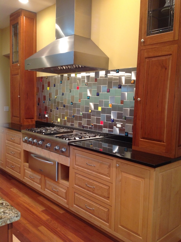 Glass Backsplash Accent Tiles by Uneek Glass Fusions - Contemporary ...