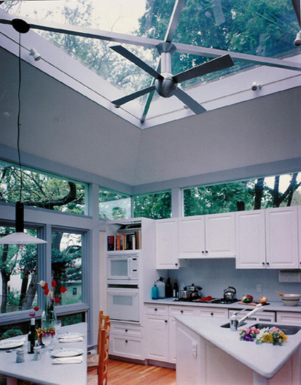 glass roof kitchen - Contemporary - Kitchen - Boston - by Light House ...