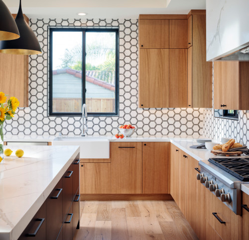 Geometric Tile Backsplash Unique Tile Designs for Different Styles ...