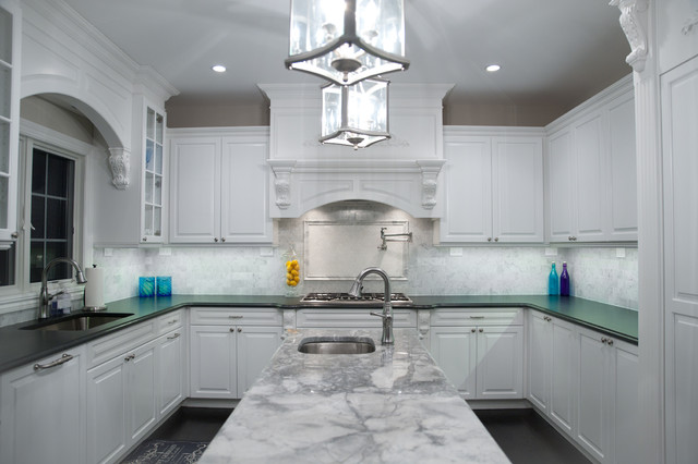 Glen Rock Estate - Traditional - Kitchen - New York - by Michelle ...
