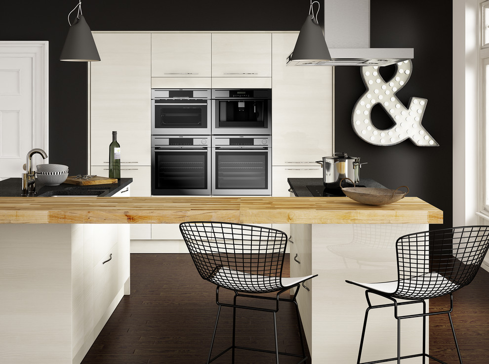 Glencoe Larch kitchen - Modern - Kitchen - Other - by Wickes | Houzz UK