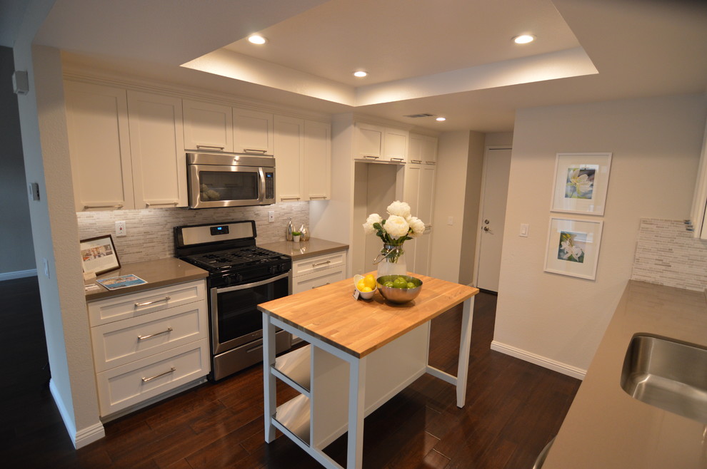 Contemporary Investor Remodel - Contemporary - Kitchen - Los Angeles ...