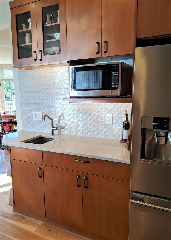 Going With the Flow in an Expanded Kitchen - Transitional - Kitchen ...