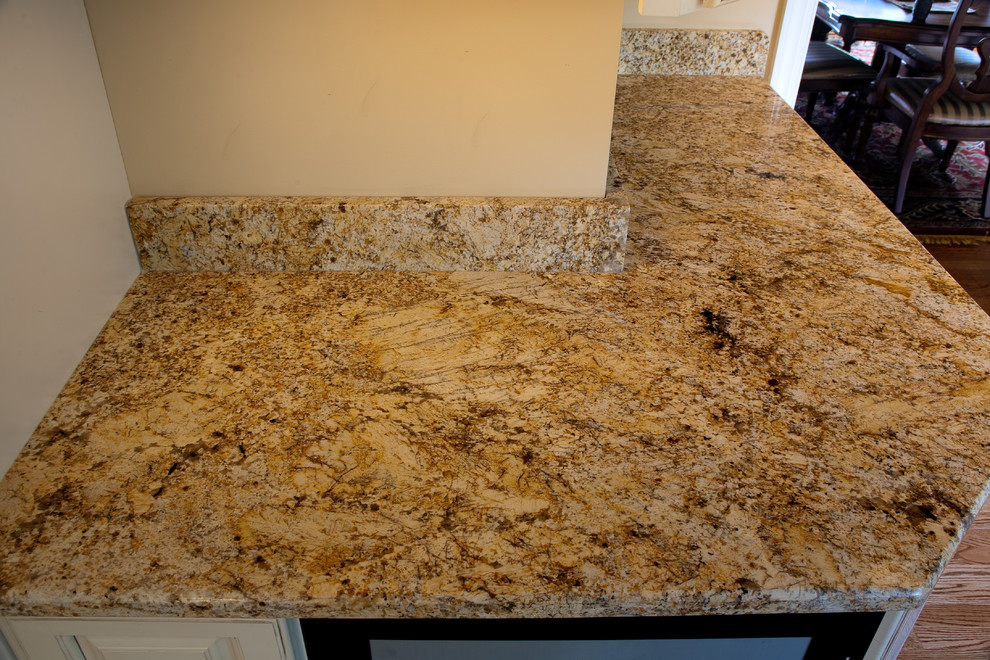 Golden Beach Granite Kitchen - Kitchen - DC Metro - by Granite Grannies ...
