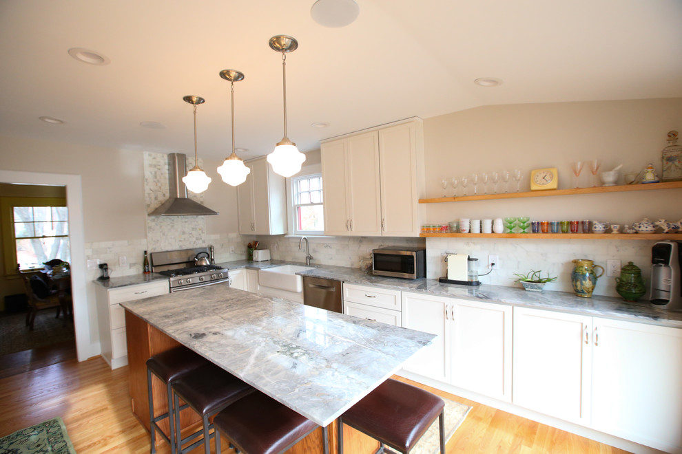 Gordonhurst- Before & After - Transitional - Kitchen - New York - by ...