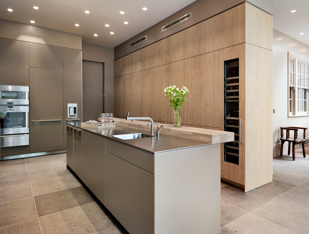 Grand dining - Contemporary - Kitchen - Cheshire - by Kitchen ...