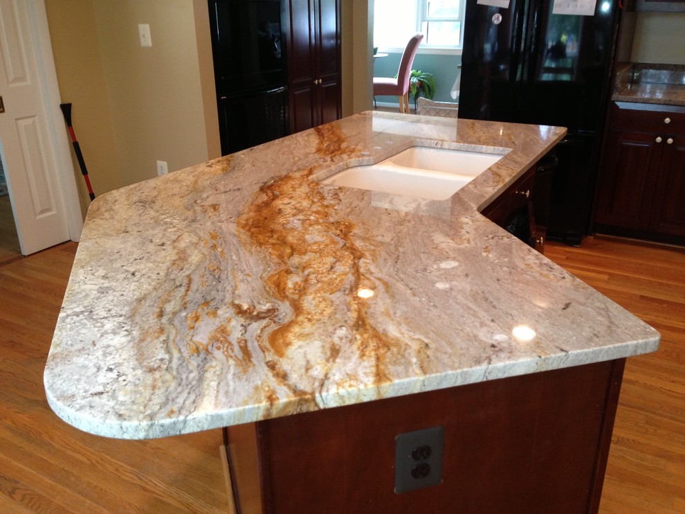 Granite Center Work - Traditional - Kitchen - DC Metro - by Granite ...