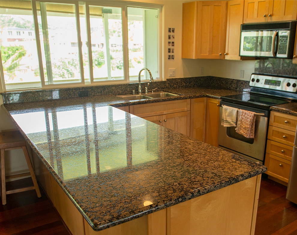 Granite Countertop Clean, Seal, & Polish on Kauai - Kitchen - Hawaii ...