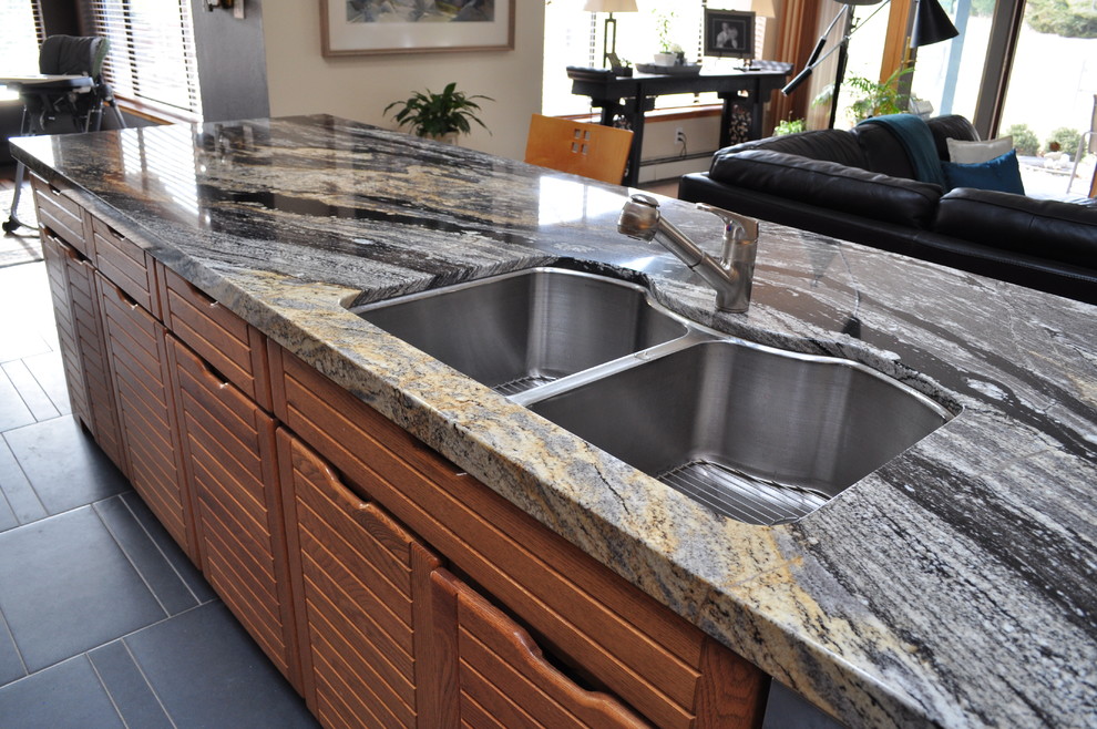 Granite Raw Slabs done in Reno - Modern - Kitchen - Other - by Sparks ...