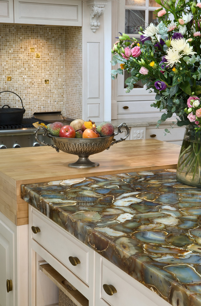 Gray Agate Kitchen - Modern - Kitchen - New York - by ZICANA